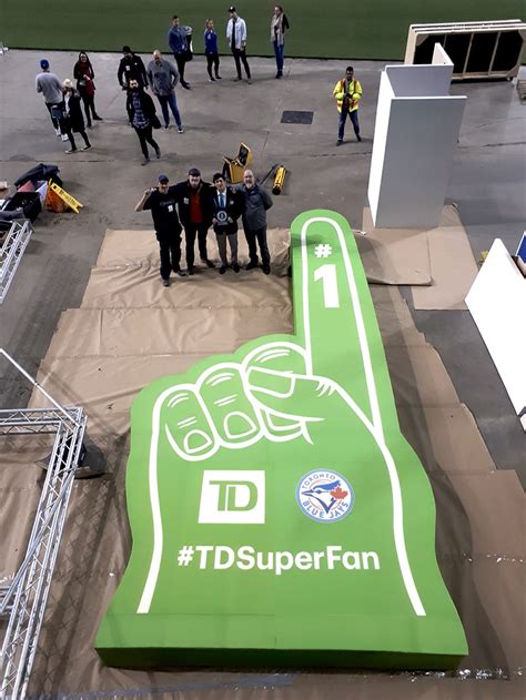 Worlds Largest Foam Finger Experiential Marketing