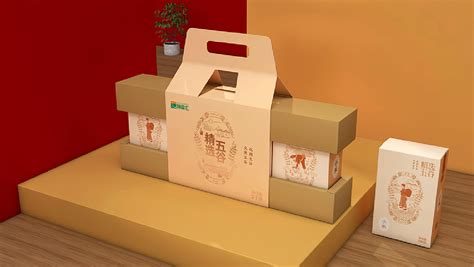 【精选五谷】杂粮礼盒设计小白了个兔 站酷zcool