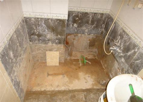阿忠浴室翻修 台中市潭子區浴室整修浴缸拆除乾溼分離施工 0903 320688 江先生