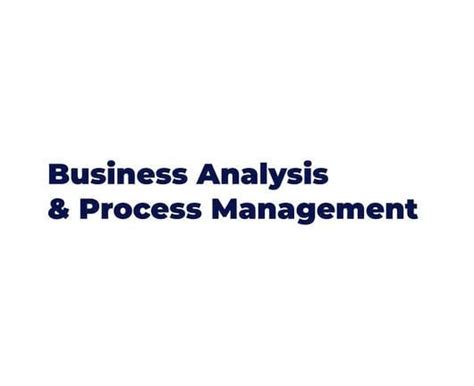 Business Analysis Process Coursera Mooc List
