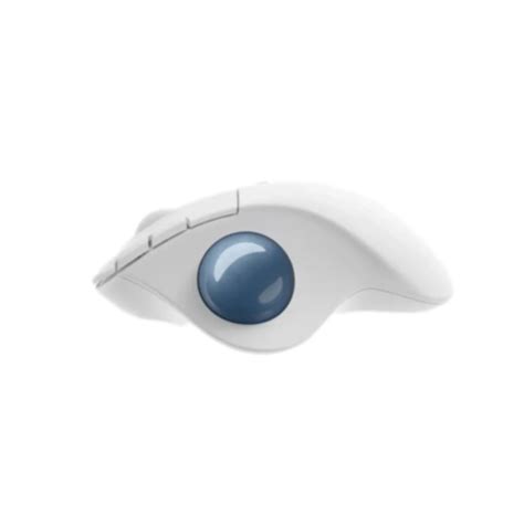 עכבר אלחוטי לבן עם כדור עקיבה Logitech M575 910 005870 Ergo Trackball Mouse