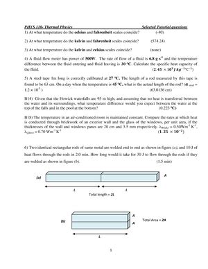 PHY113 2023 Module Info Physics PHYS113 Mechanics 2023 First