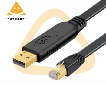 Usb To Rj45 Debugging Console Cable Gold Plated For H3c Cisco Control Configuration Switch