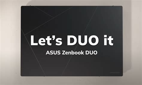 Asus Zenbook Duo With Intel Core Ultra H Listed For On Uae Based Retailer Features A