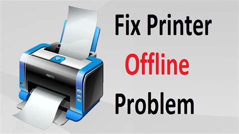 How To Fix Printer Offline Problem In Windows 10 Youtube
