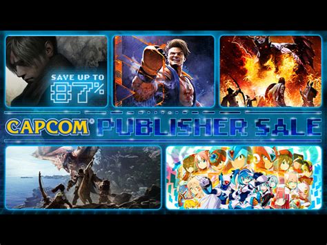 Capcom Publisher Sale Up To 87 Percent Off Capcom Games On Steam