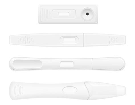 Pregnancy Test Vector Illustration 488672 Vector Art At Vecteezy