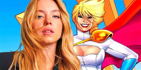 Sydney Sweeney Swaps Madame Webs Spider Woman For Power Girl In Dc Fan Art