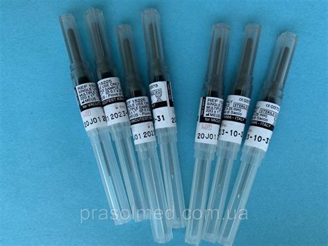 Иголка для забора крови Vacutest Kima стерильная одноразовая 22g х 1 1 2 0 7x25 мм 100 шт уп