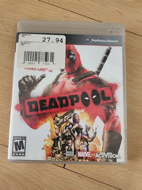 Deadpool For Ps3 Video Gaming Video Games Playstation On Carousell