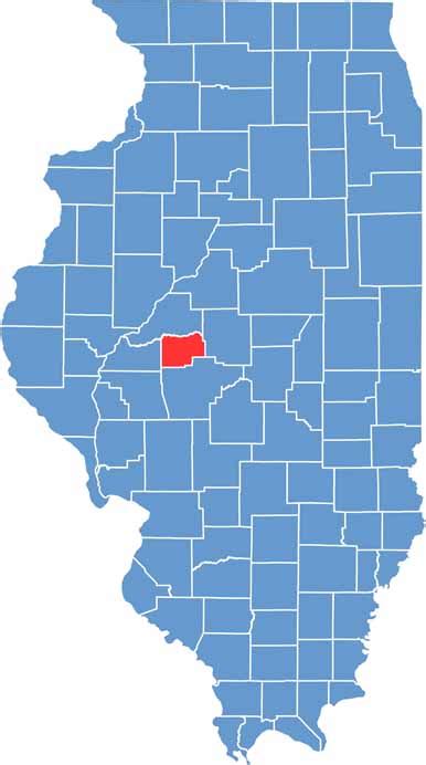 Menard County Map Illinois US County Maps