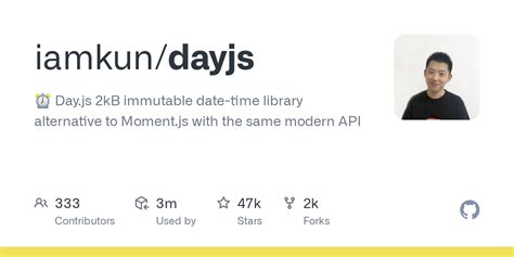 dayjs readme md at dev · iamkun dayjs · github