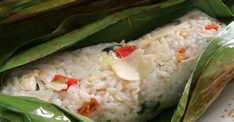 6816 Resep Nasi Bungkus Daun Pisang Enak Dan Mudah Cookpad