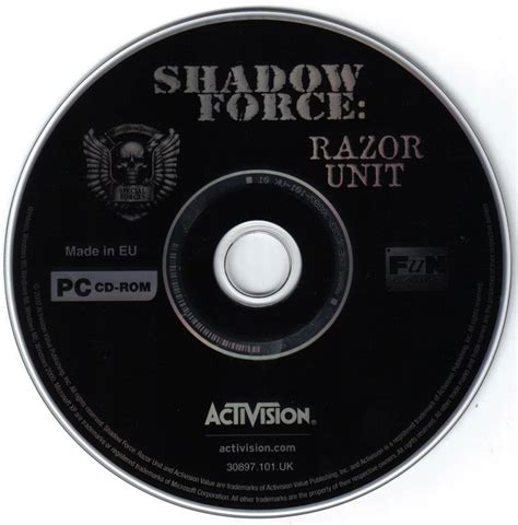 Shadow Force Razor Unit Windows Box Cover Art MobyGames