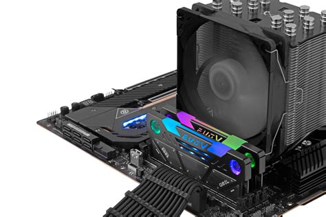 Geil Unveils Evo V Ddr5 Memory Kits The Worlds First Ddr5 Memory To Feature Dual Fan Active