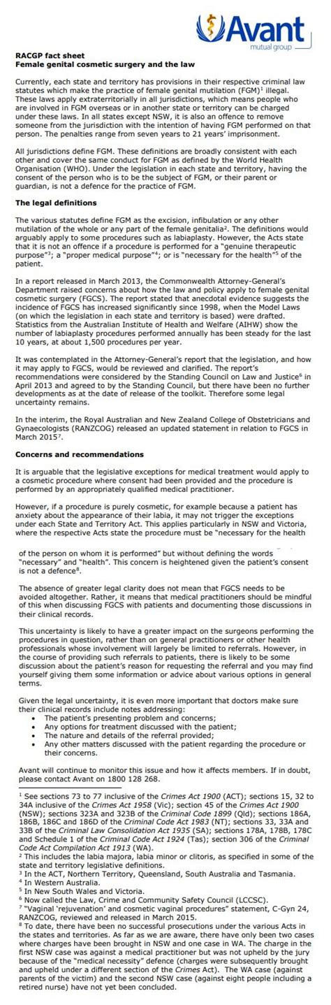 Racgp Appendix 4