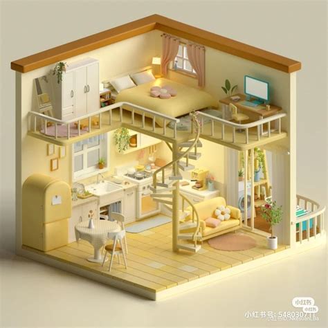 Pin By Paperandme On Fantasy Room梦幻房间 Sims House Design House Floor Design Sims House