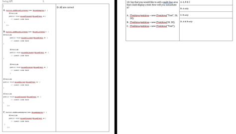 Solved Consider The Following Class Import