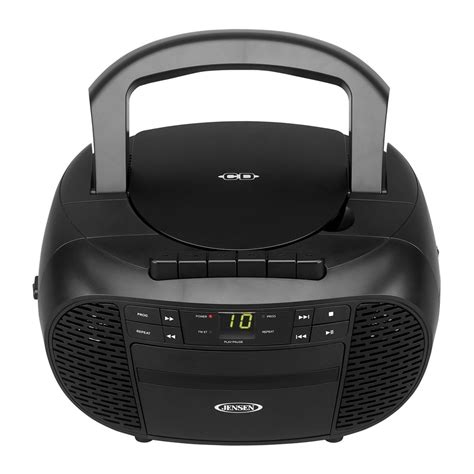 Jensen Portable Stereo Cd Cassette Recorder With Am Fm Radio Cd 550 1