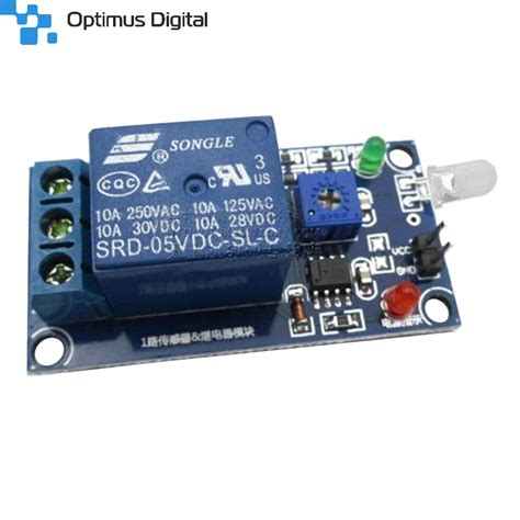 Relay Module With Photodiode Optimus Digital
