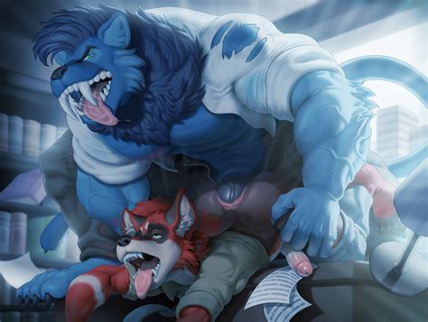 Rule 34 Anal Anal Sex Anthro Ass Big Dom Small Sub Blue Body Blue Fur