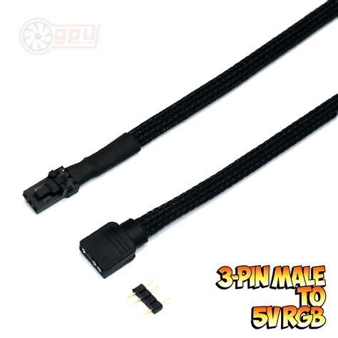 Motherboard Rgb To Corsair 3 4 Pin Fan 5v Argb Adapter Cable