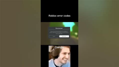 Roblox Error Code 273💀 Shorts Short Youtube