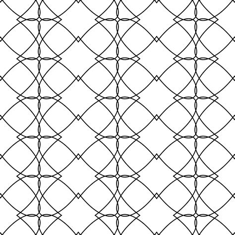 Seamless Vector Pattern Packing Design Repeating Motif Texture
