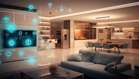 Premium Photo Smart House Concept Internet Of Things Concept Smart Home Dashboard Interface