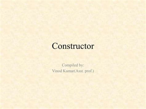 Object Oriented Programming Ppt