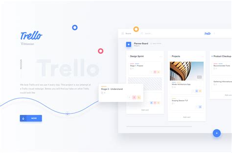 Trello Atlassian Redesign Behance