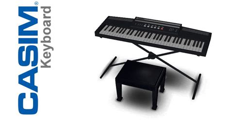 Mod The Sims Casim Keyboard Now Portable Sims 4 Learn Piano