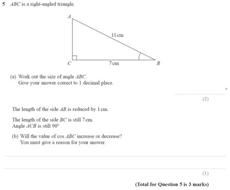 GCSE 9 1 Maths Trigonometry Lengths Past Paper Questions Page 4