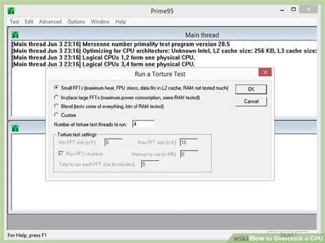 How To Overclock A CPU With Pictures WikiHow
