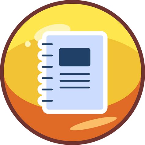 Notepad Vecto Icon 38191088 Vector Art At Vecteezy