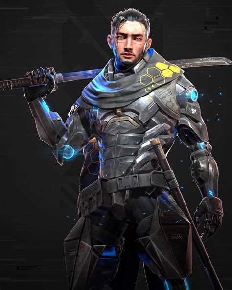 Artstation Kato Redesigned Original Game Character Fajrul Fn