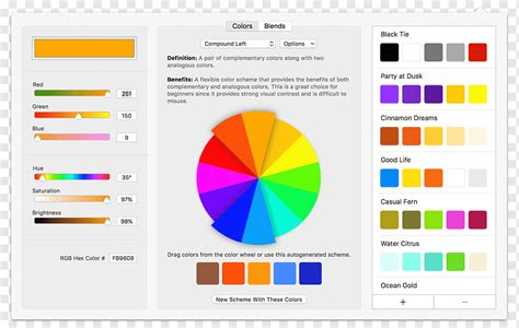 Color Wheel Schemes Interior Design