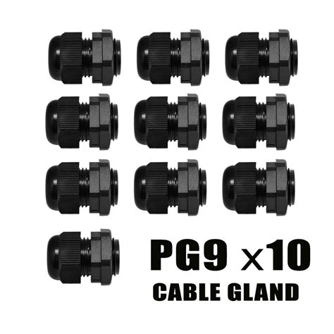10 ชิ้น เคเบิ้ลแกลน Cable Gland Pg7 Pg9 Pg11 Pg135 Pg16