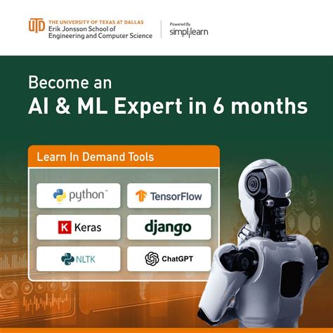 Simplilearn On Linkedin Ai And Machine Learning Bootcamp Online Certification Utdallas