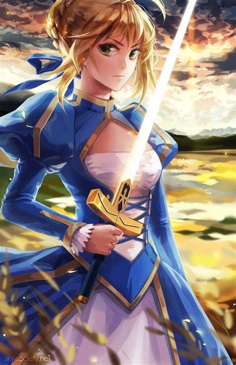 Saber Arturia Pendragon Anime Amino