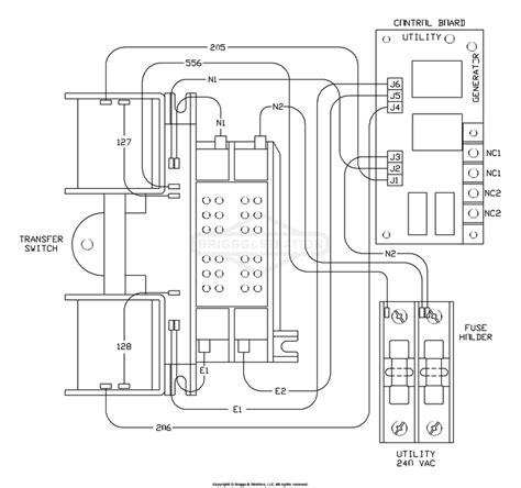 Transfer Switch Schematic Diagram