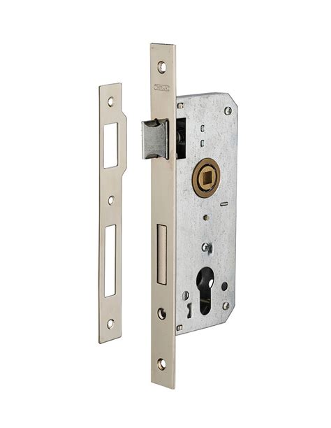 Serratura Da Infilare A Cilindro Europeo Asse 35x70 Mm Piastre