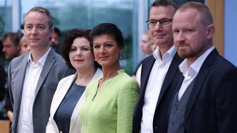 Ostdeutsche Bundesländer Antritt von Wagenknecht Partei bei