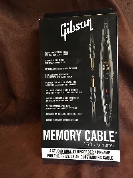 Gibson Memory Cable Reverb