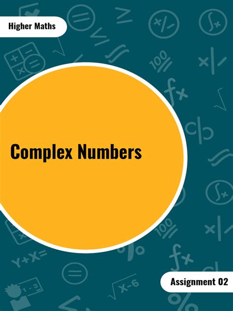 Complex Numbers Assignment02 Pdf