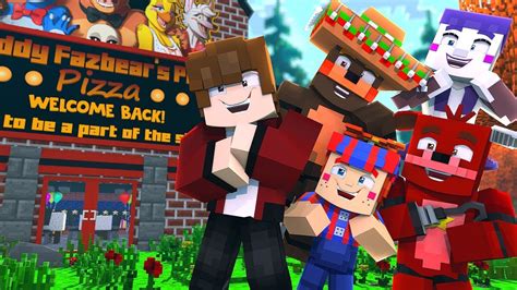Minecraft FNAF 6 Pizzeria Simulator PIZZERIA GRAND REOPENING