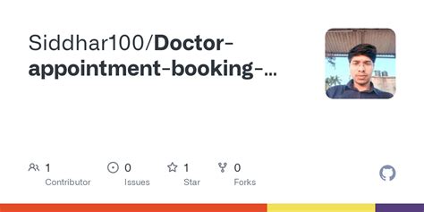 Github Siddhar Doctor Appointment Booking System Using Firebase