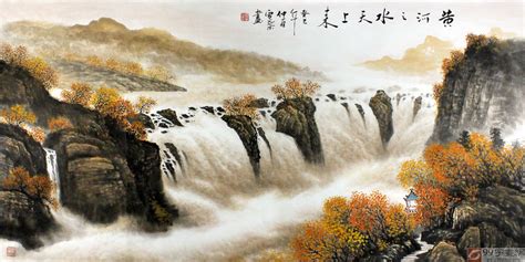 磅礴大气山水画 淡雅水墨山水画 意境水墨山水画 第8页 大山谷图库