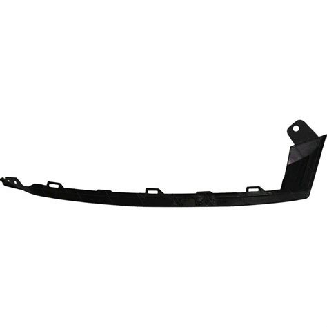 Honda Accord Hybrid Bumper Moulding Front Passenger Side Upper Textured