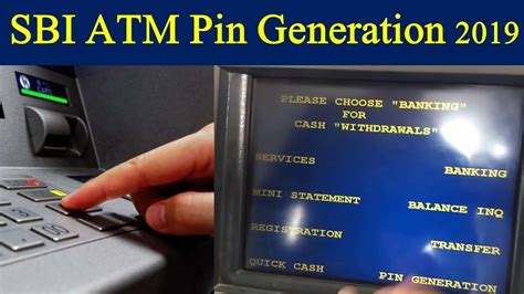 How To Generate New Pin For Sbi Atm Card Using Net Banking